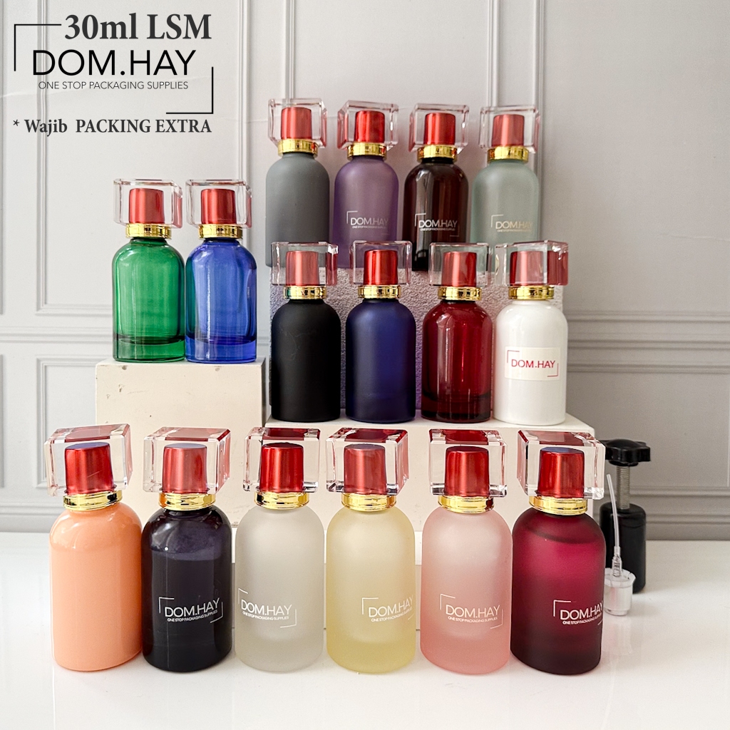 Jual 30ml LSM TW Merah Parfum Semi Press Kaca Parfume Minyak Wangi ...