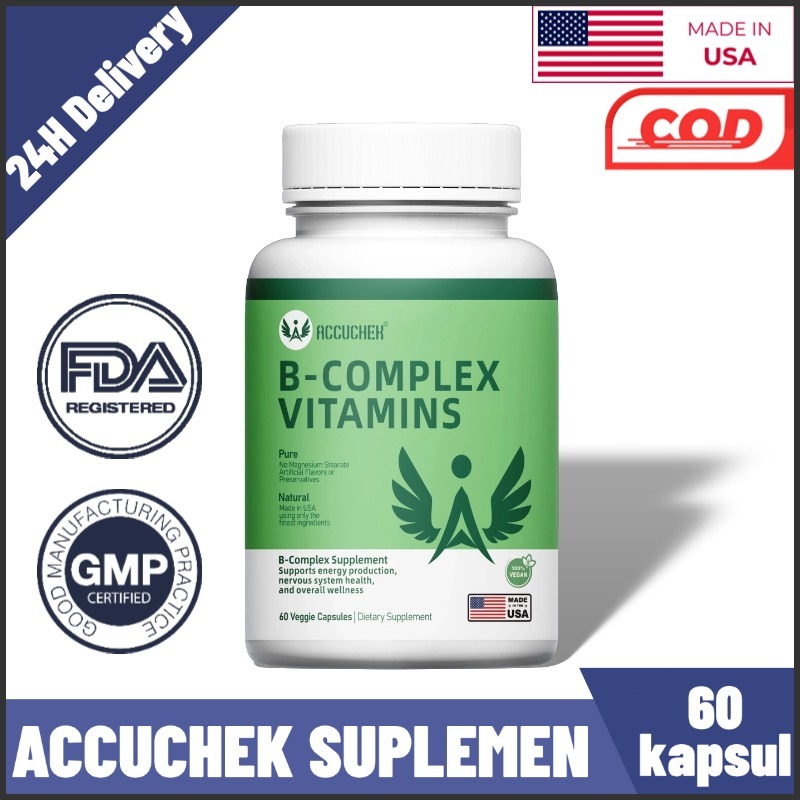 Jual Suplemen Vitamin B Kompleks, Atasi Anemia, Redakan Migrain & Kram ...