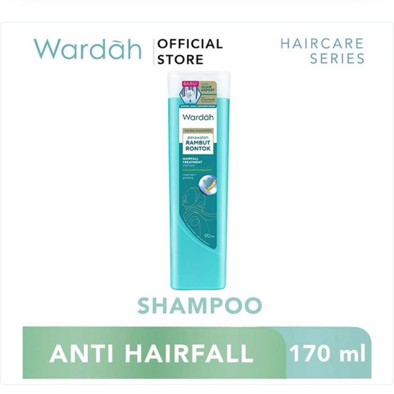 Jual Wardah shampoo anti hairfall 170ml | Shopee Indonesia