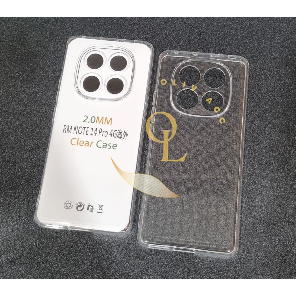 Jual clear case redmi note 14 4g note 14 5g note 14 pro plus note 14 ...