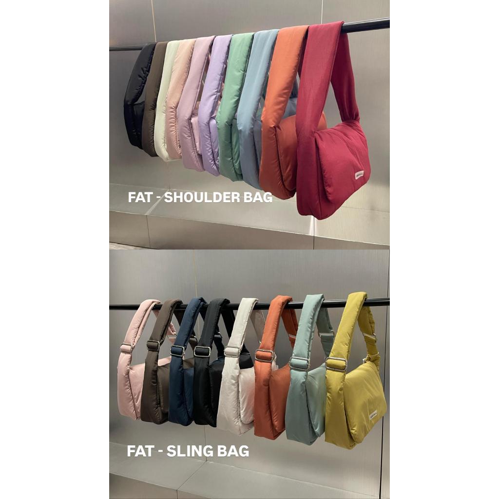Jual ARCELL - PUFFY FAT SHOULDER DAN SLINGBAG l SHOULDER BAG & SLINGBAG ...