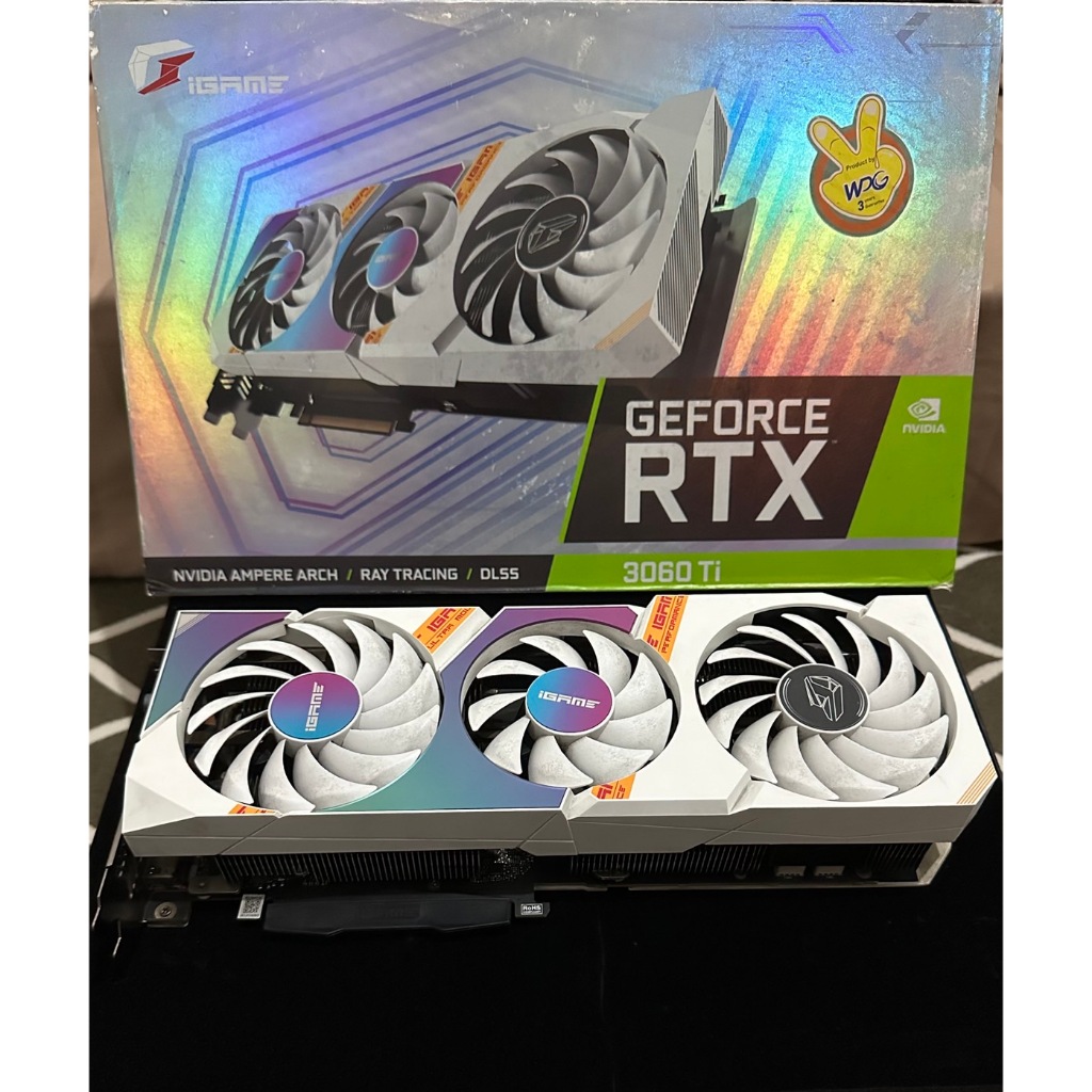 Jual VGA Colorful GeForce RTX 3060 Ti iGame White Edition 8GB GDDR6 ...
