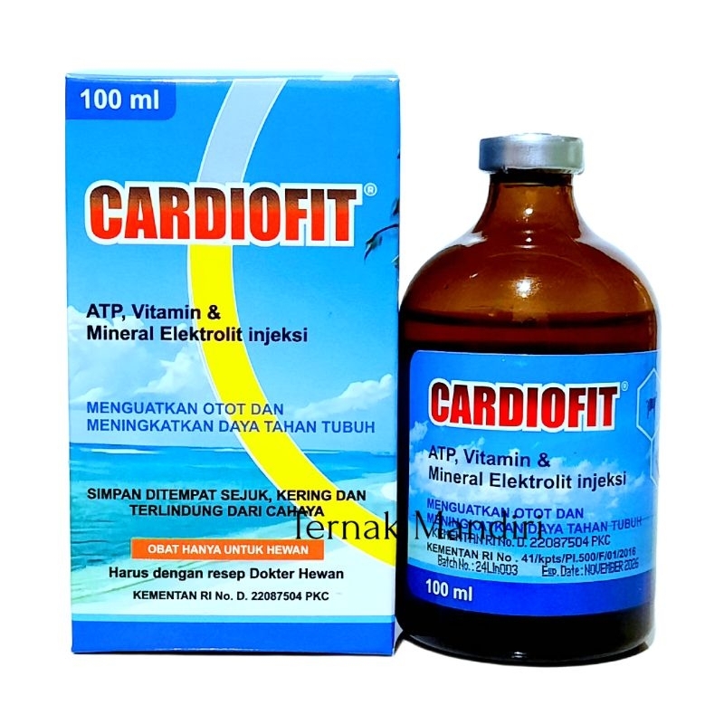 Jual CARDIOVIT ATP VITAMIN MINERAL ELEKTROLIT INJEKSI | Shopee Indonesia