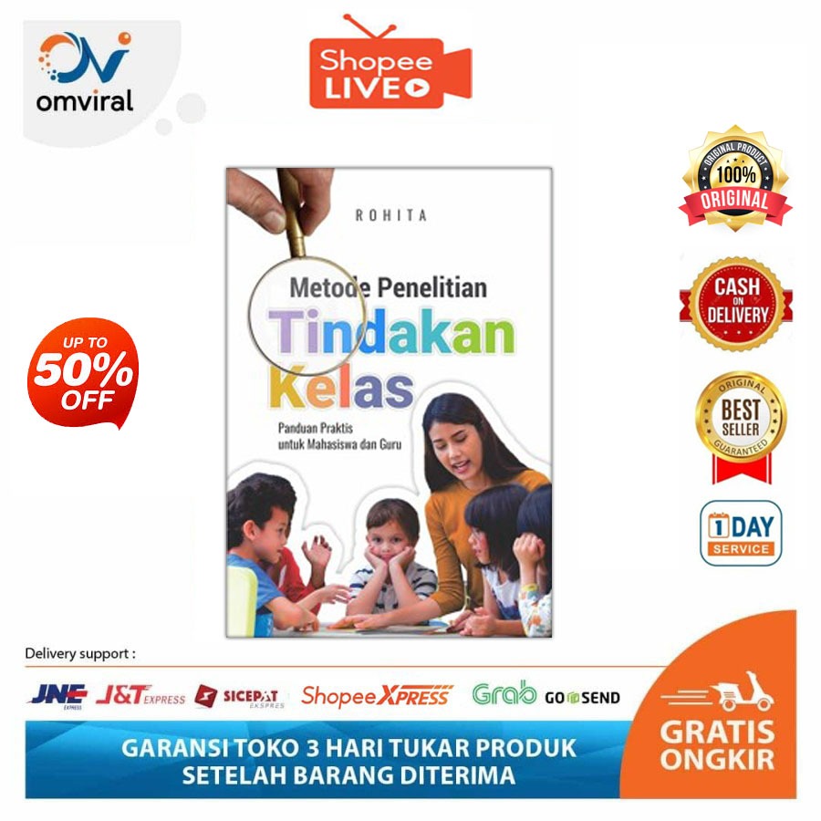 Jual OV20 - Buku Metode Penelitian Tindakan Kelas Panduan Praktis untuk ...