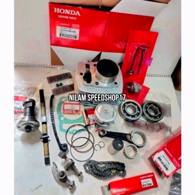 Jual PAKET BLOK SEHER KCN/KBB KOMPLIT 11 ITEM HONDA TIGER 2000 LAMA TIGER REVO ORIGINAL HONDA ...