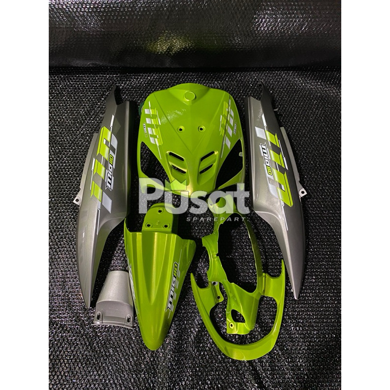 Jual COVER FULL BODY HALUS YAMAHA MIO SPORTY VIETNAM STYLE LIME GREEN ...