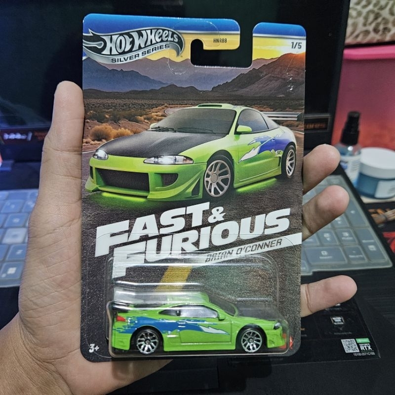 Jual HW Hot Wheels Mistubishi Eclipse Ijo Fast And Furious Brian o ...