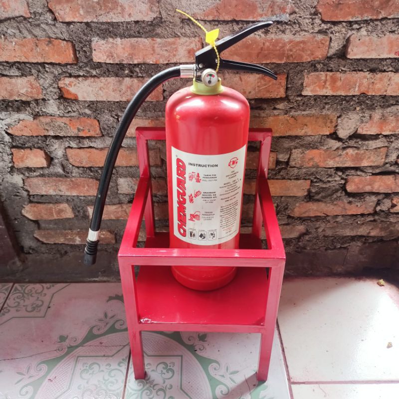 Jual Tempat Dudukan Apar Minimalis 3-6 kg Ukuran 25 x 25 x 30 Rak Besi ...