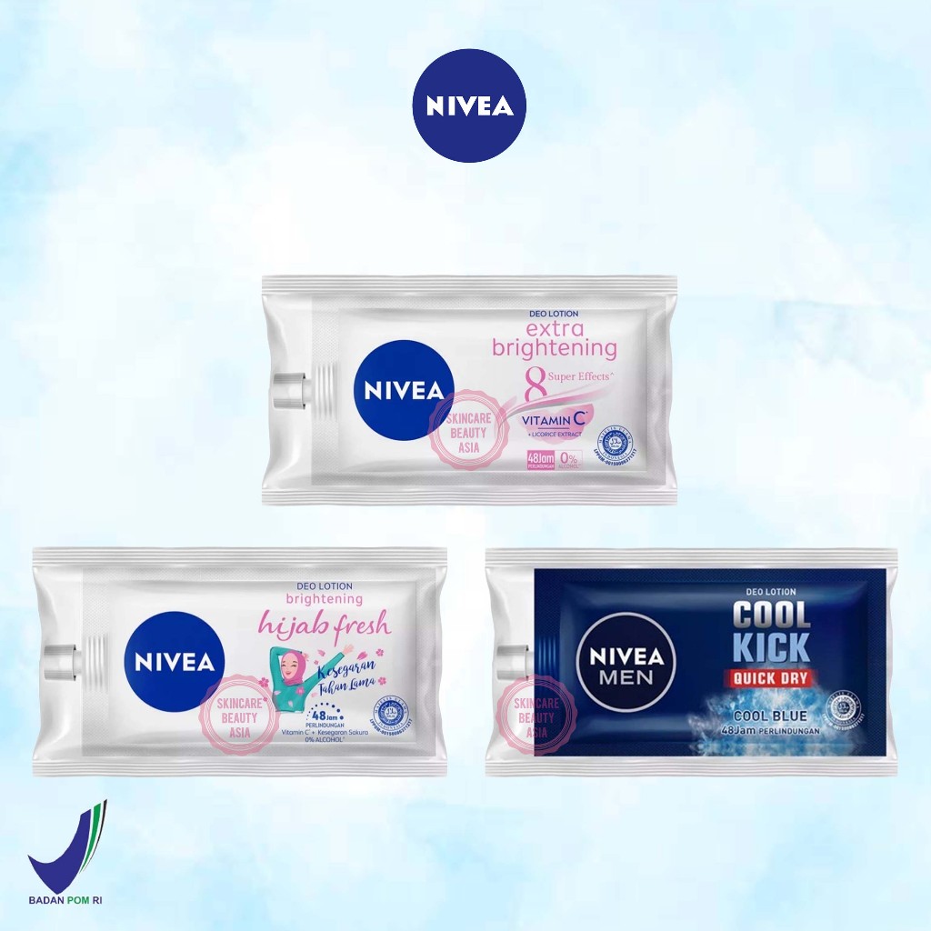Jual Nivea Deodorant Deo Lotion 9ml-Extra brightening | Hijab Fresh ...