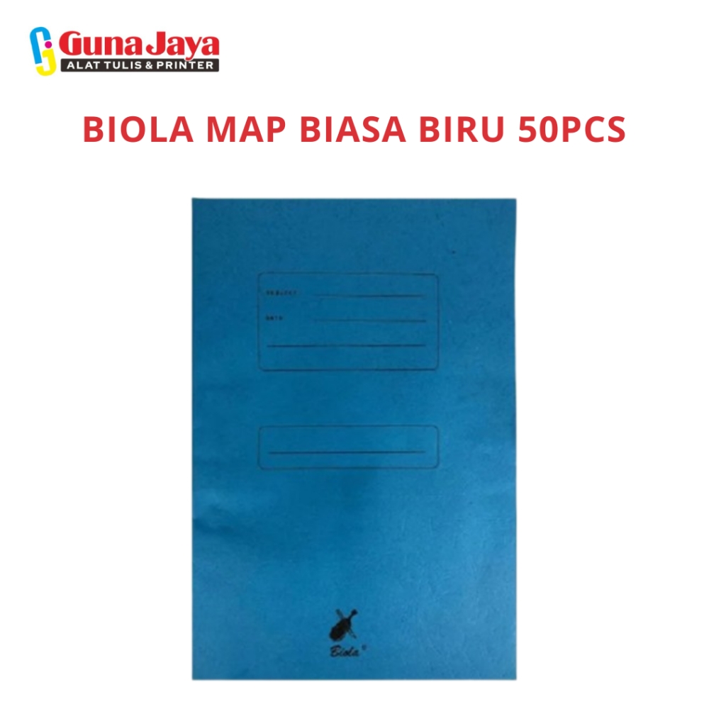 Jual BIOLA MAP BIASA BIRU 50PCS | Shopee Indonesia