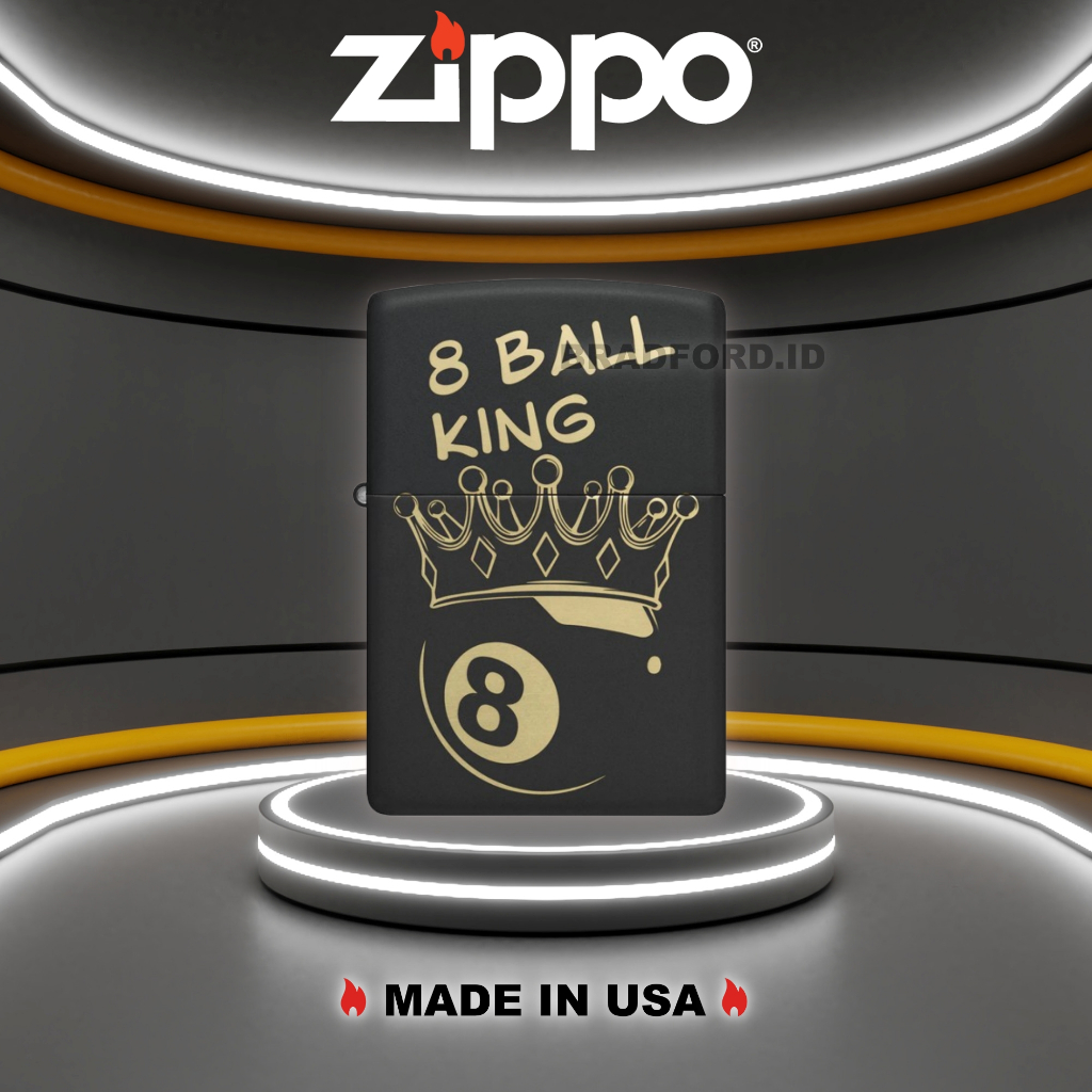 Jual Korek Api Zippo Billiards Champion Design 46291 Original Made In ...