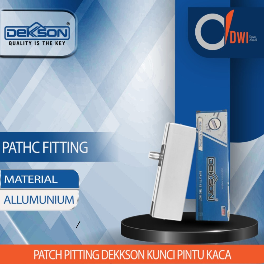 Jual Patch Fitting Dekkson PT 30 Penjepit Pintu Kaca Atas Dekson ...