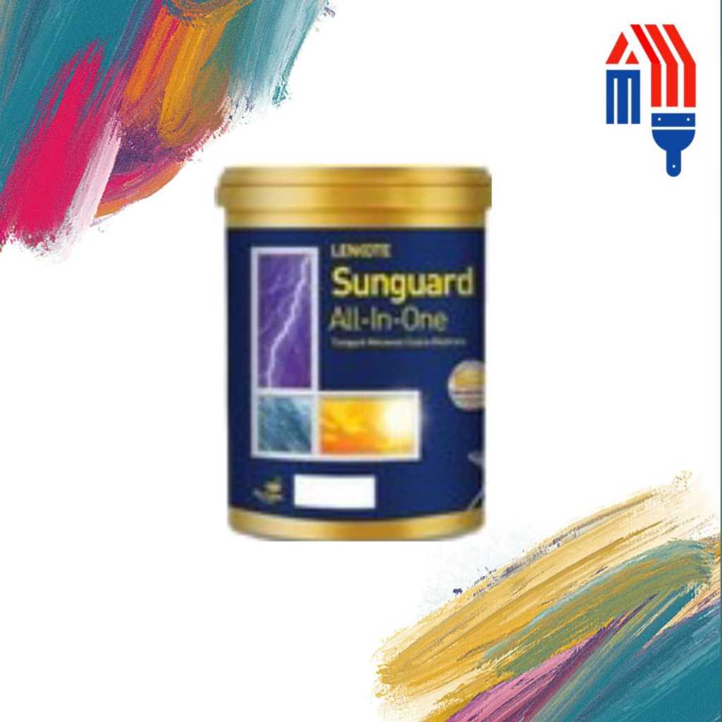 Jual Cat Tembok Exterior Premium Lenkote Sunguard All-In-One 2,5 Liter ...
