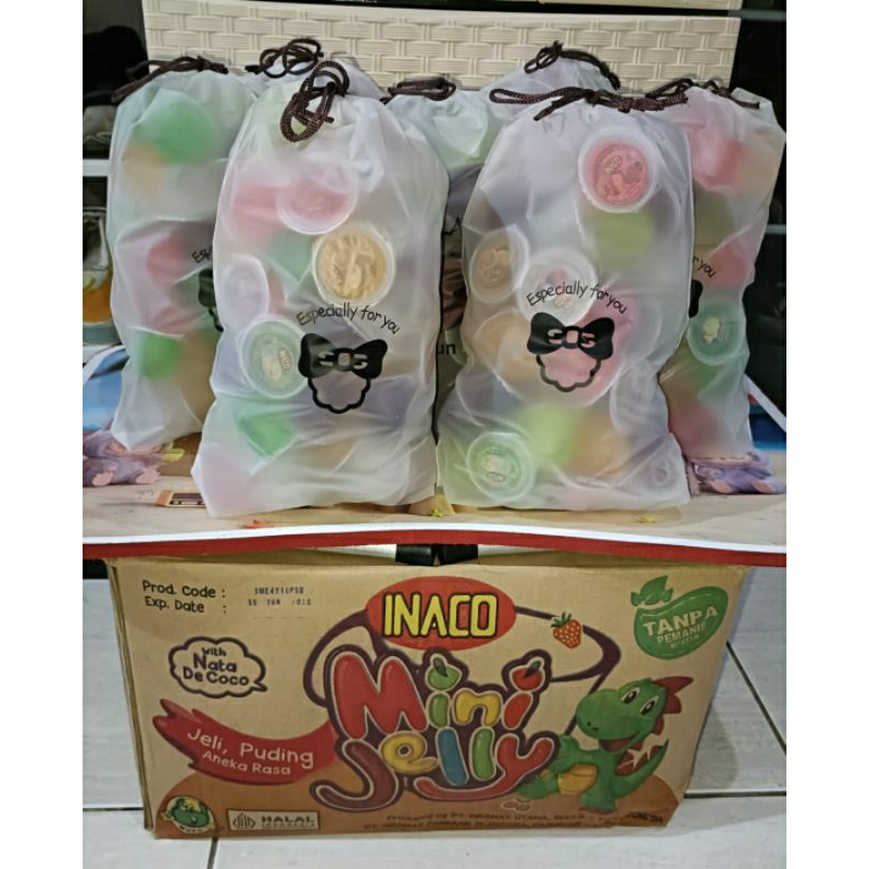 Jual Inaco mini jelly aneka rasa 1kg isi 66pcs | Shopee Indonesia