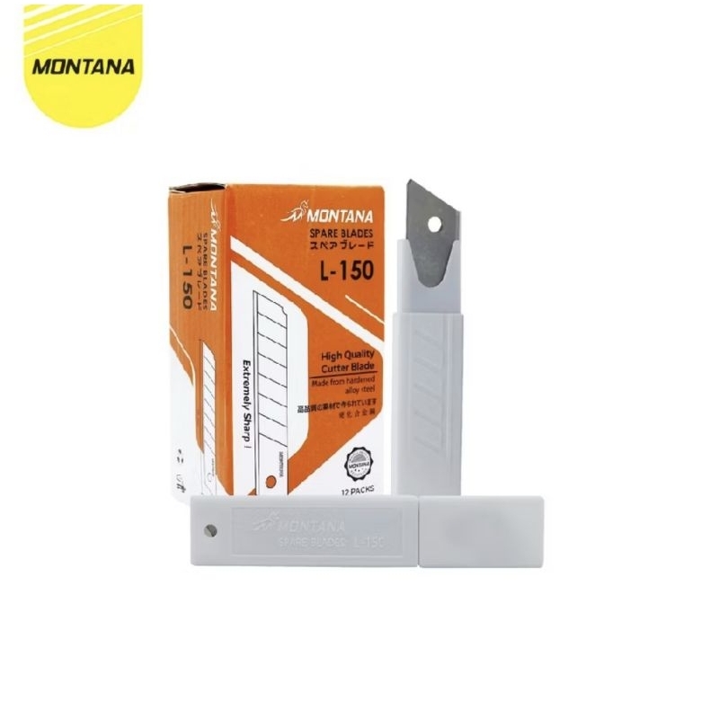 Jual isi cutter besar MONTANA L150/pertube isi 5 pcs | Shopee Indonesia