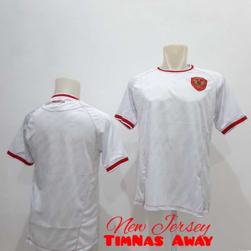Jual Jersey Timnas Indonesia Away 2024 2025 Baju Kaos Timnas Putih | Shopee Indonesia