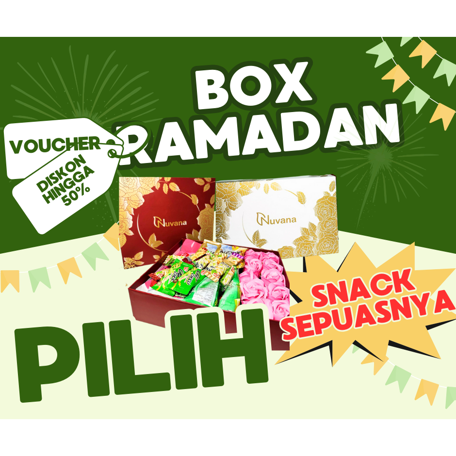Jual Box Ramadan Spesial Pilih Snack Sepuasnya Gift Jajan Snack Box ...