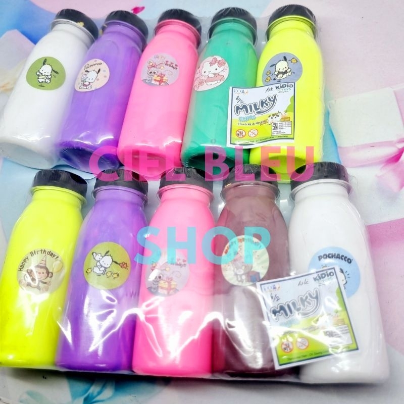 Jual ( 5 PCS ) Slime Warna Botol Jumbo / CIEL BLEU SHOP | Shopee Indonesia