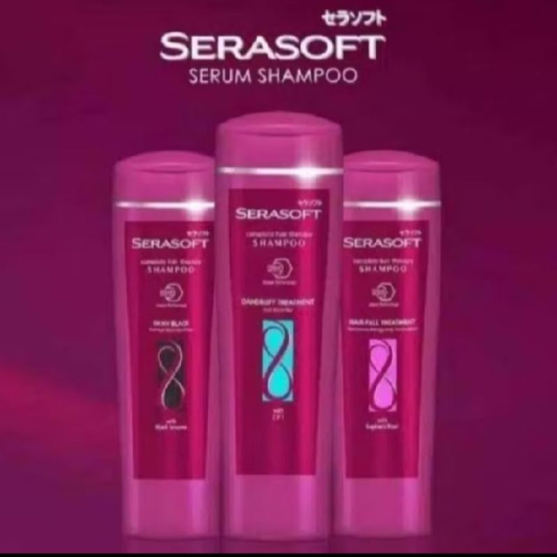 Jual Serasoft Serum Shampoo 340ml [Hair Fall Treatment | Dandruff ...