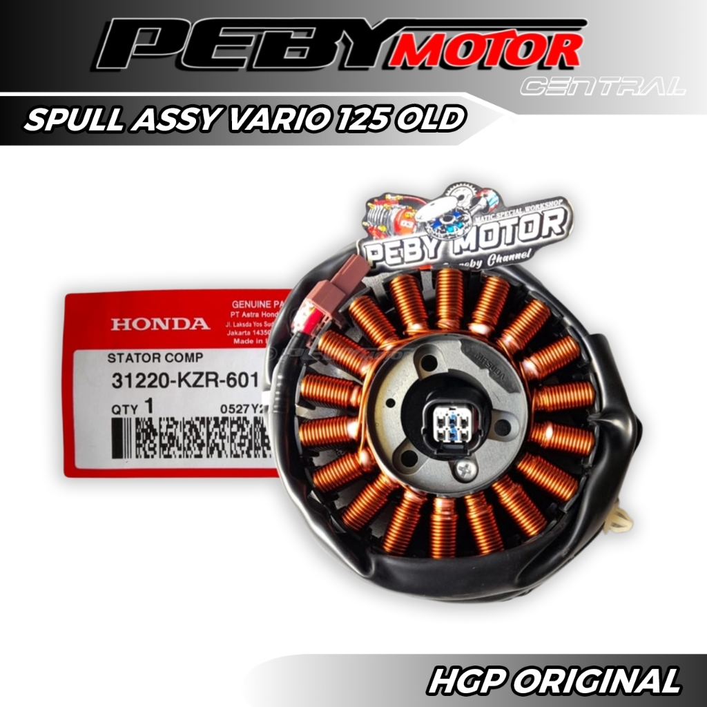Jual Spull Spul Assy Vario 125 Old Original Resmi HGP 31220KZR | Shopee ...