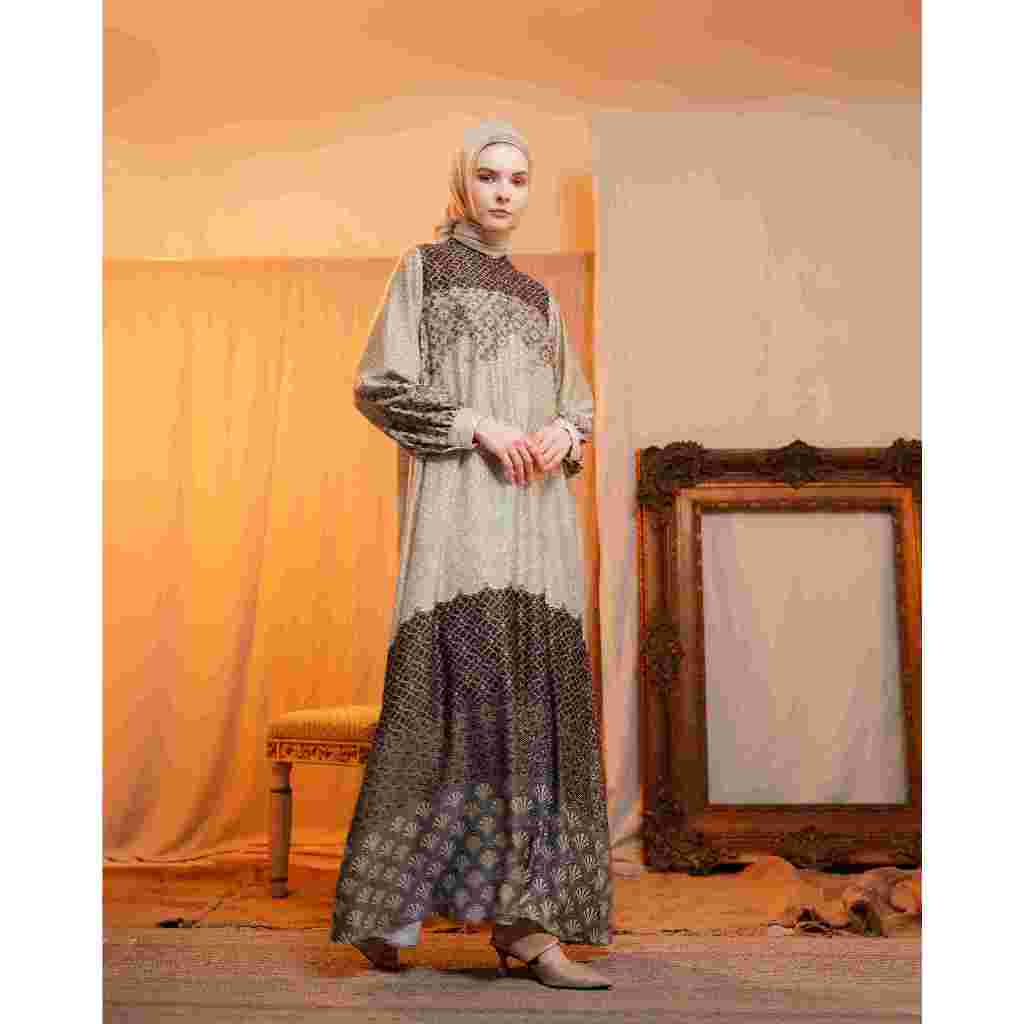 Jual Heaven Lights - Mahira Dress x Dwihanda - Dress Motif Wanita ...