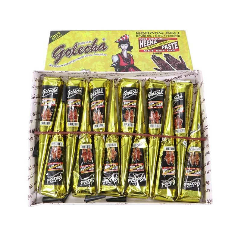 Jual Golecha Henna Black Sachet | Shopee Indonesia