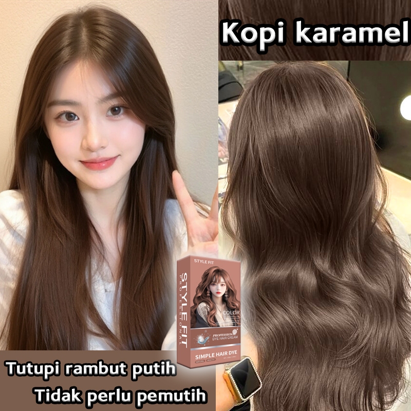 Jual [Flash sale]STYLE FIT Hair Color Kopi Karamel 200ml,Pengiriman ...