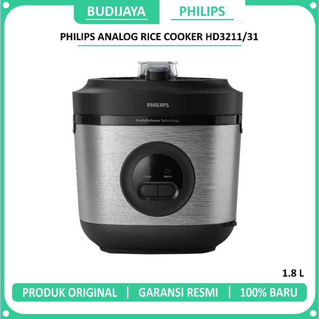Jual Philips Rice Cooker Penanak Nasi 1.8 L - 3000 Premium Series ...