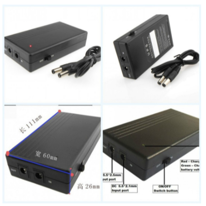 Jual Smart Portable Mini UPS 5V 2A 2000mAh for Modem Router Wifi Modem ...
