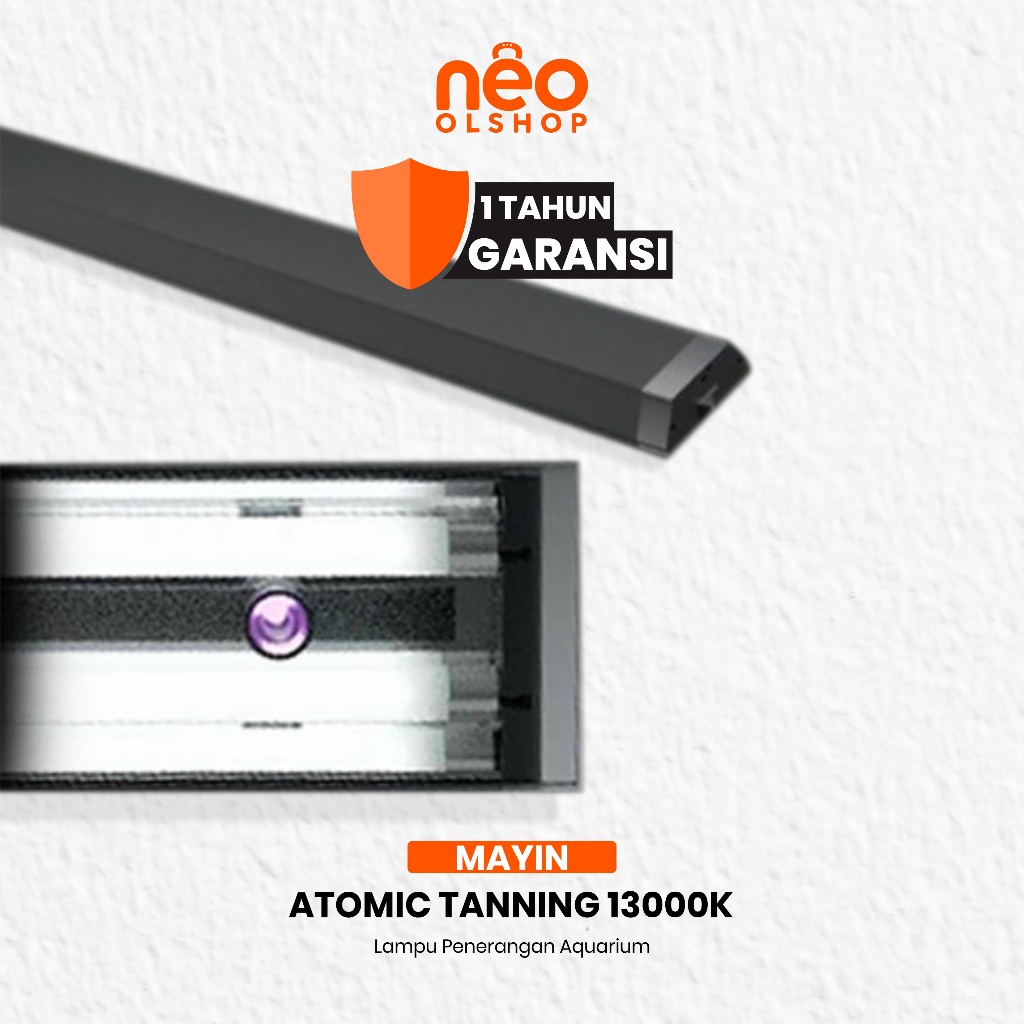 Jual MAYIN Atomic Tanning Lamp 13000K T5 LED Lampu Aquarium Ikan Arwana ...