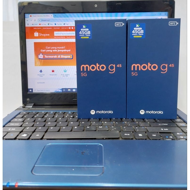 Jual Motorola G45 5G NFC 8GB/256GB Garansi Resmi | Shopee Indonesia