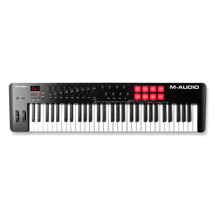 Jual Oxygen Keyboard USB Midi Controller M-Audio Oxygen 61 MKV Original ...