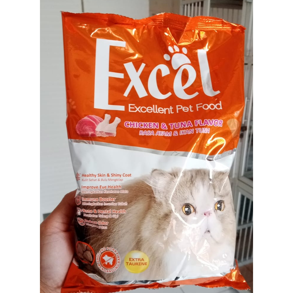 Jual Excel Chicken & Tuna Flavor 500gr | Shopee Indonesia