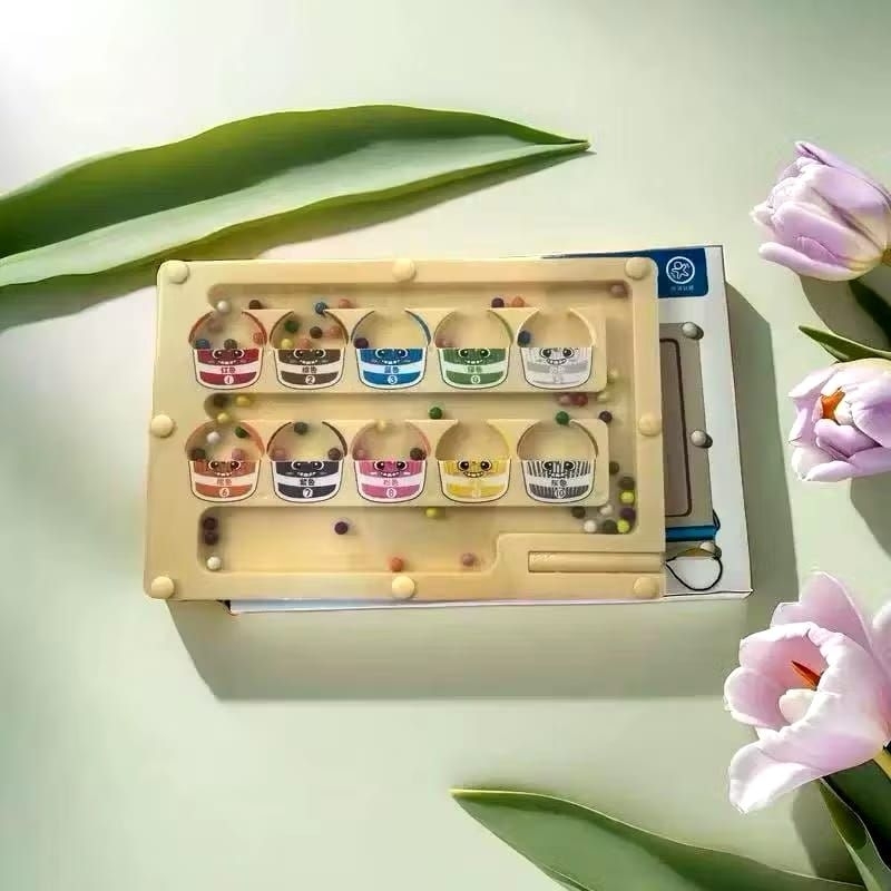 Jual {MY} Color Classification Maze / Mainan Sorting Warna Magnet Kayu ...