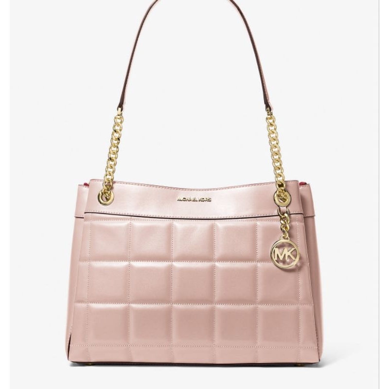 Jual MK SUSAN MEDIUM QUILTED LEATHER TOTE BAG | Shopee Indonesia