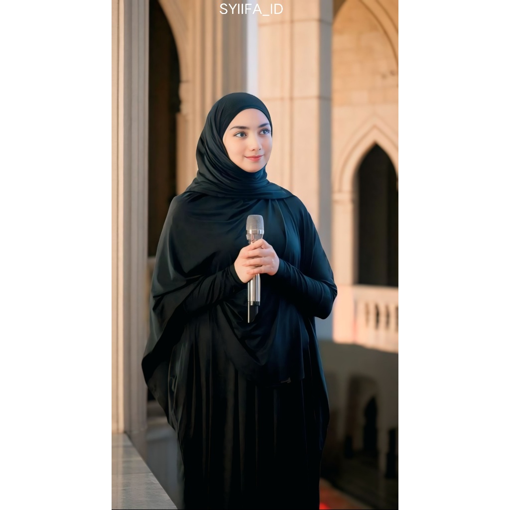 Jual ZEEA ABAYA SET PASMINA GAMIS UMROH HAJI BY SYIIFA_ID | Shopee ...