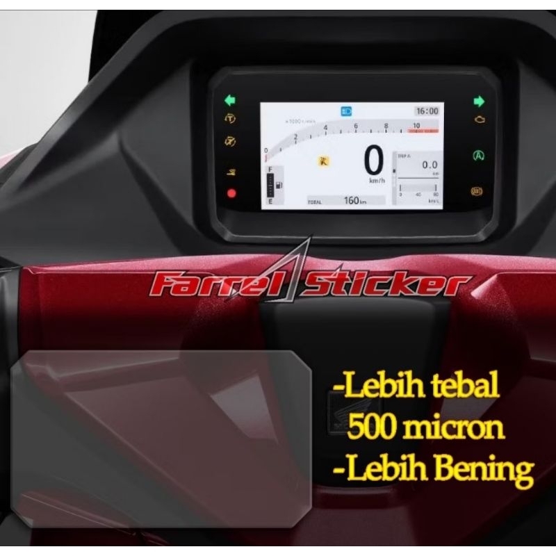 Jual Premium Stiker Anti gores Spidometer PCX 160 2025 Roadsync ...
