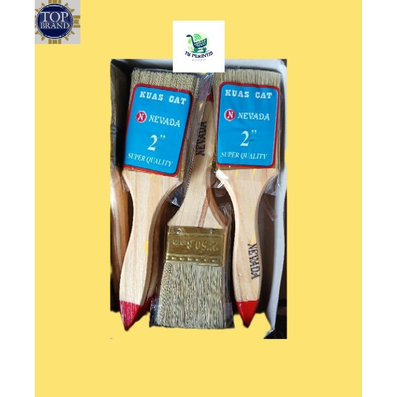 Jual Kuas 2" Gagang Kayu | Shopee Indonesia