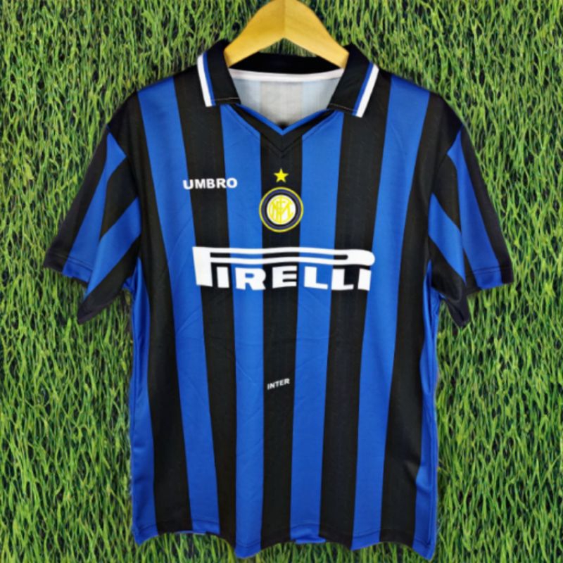 Jual jersey inter milan 1997-98 home vintage full print | Shopee Indonesia