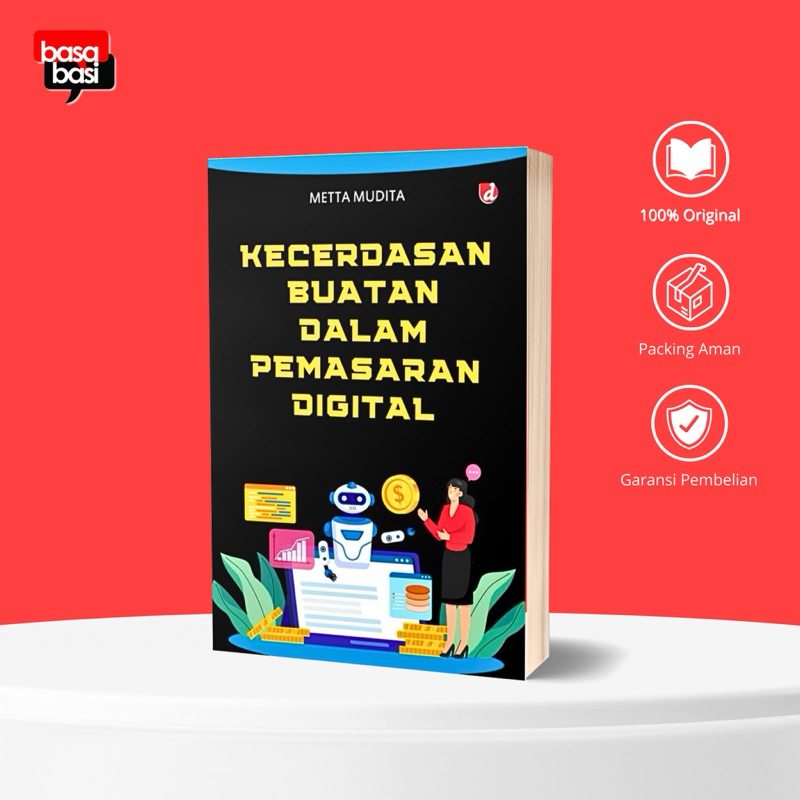 Jual Basabasi - Kecerdasan Buatan dalam Pemasaran Digital - Metta Mudita | Shopee Indonesia