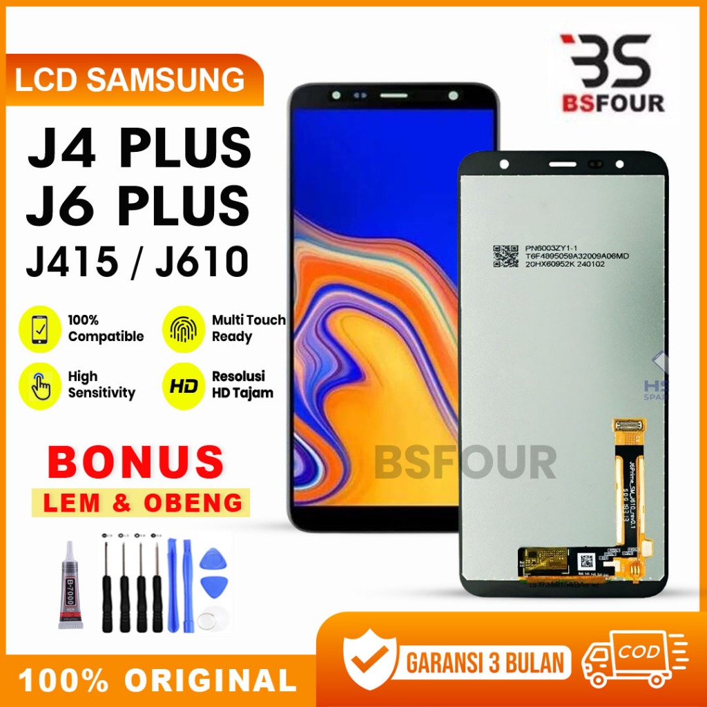 Jual LCD SAMSUNG J415 / J4 PLUS / J610 / J6 PLUS FULLSET TOUCHSCREEN ...