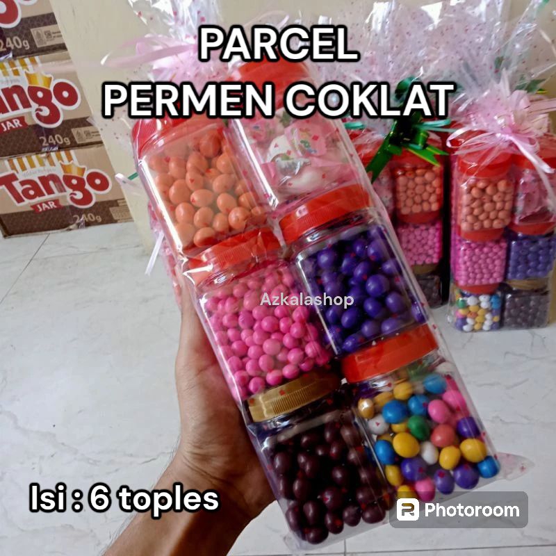 Jual Permen parsel isi 6 toples cocok untuk hampers lebaran | Shopee ...