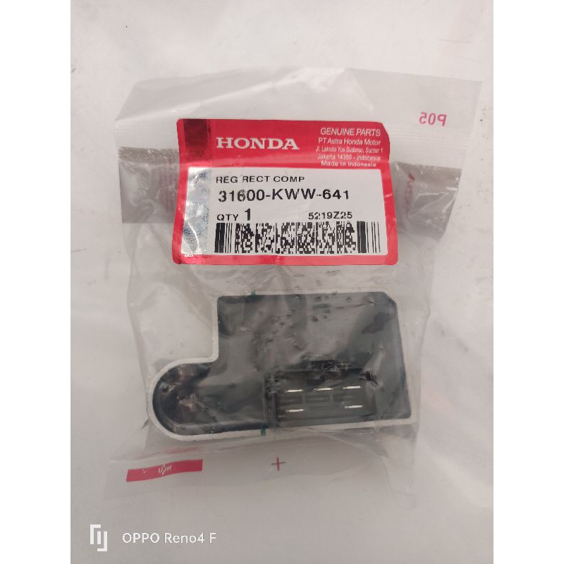 Jual 31600KWW641 kiprok regulator revo fi original ahm | Shopee Indonesia