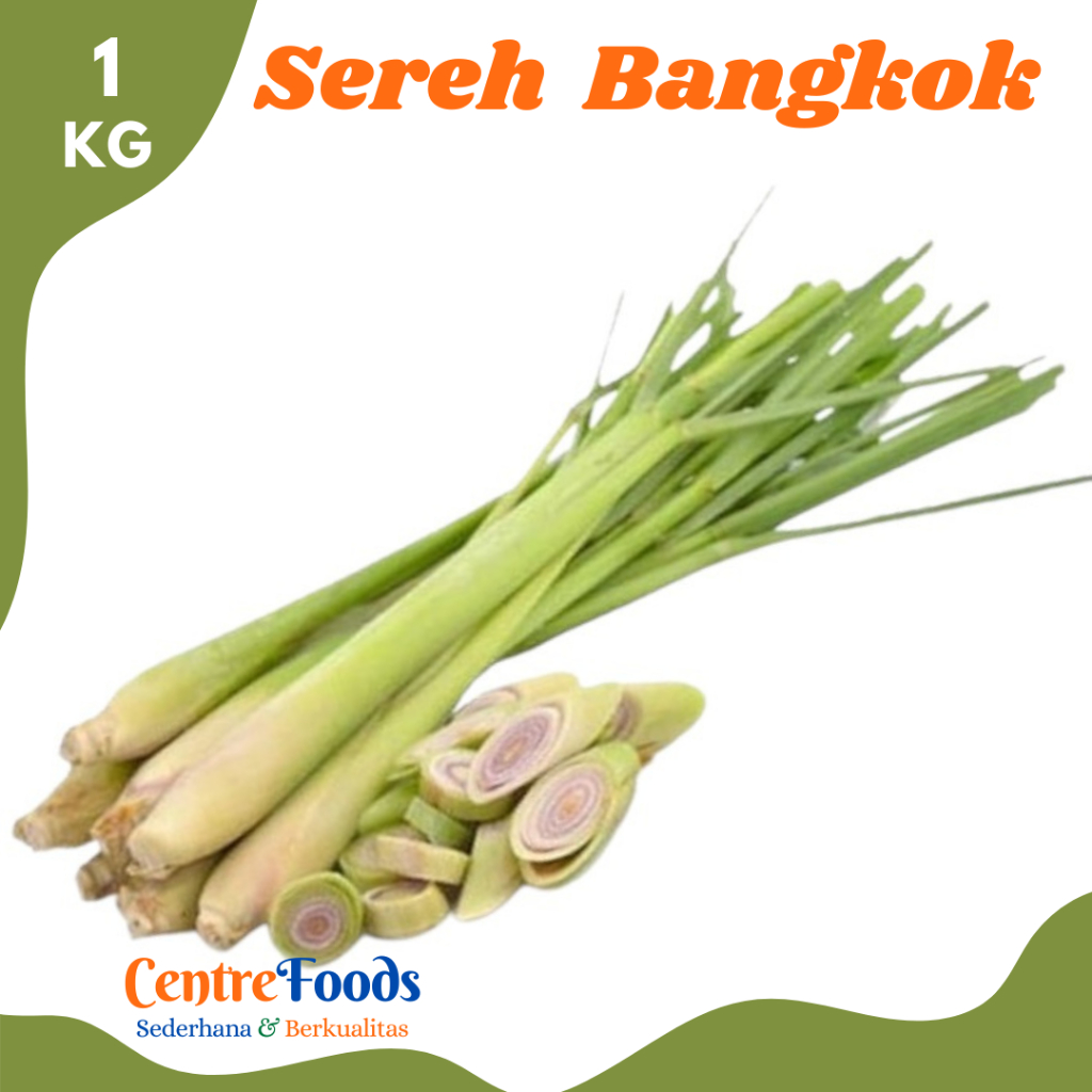 Jual SEREH Bangkok - Serai Batang Besar Fresh | 1.000gr [ Harga Per KG ...