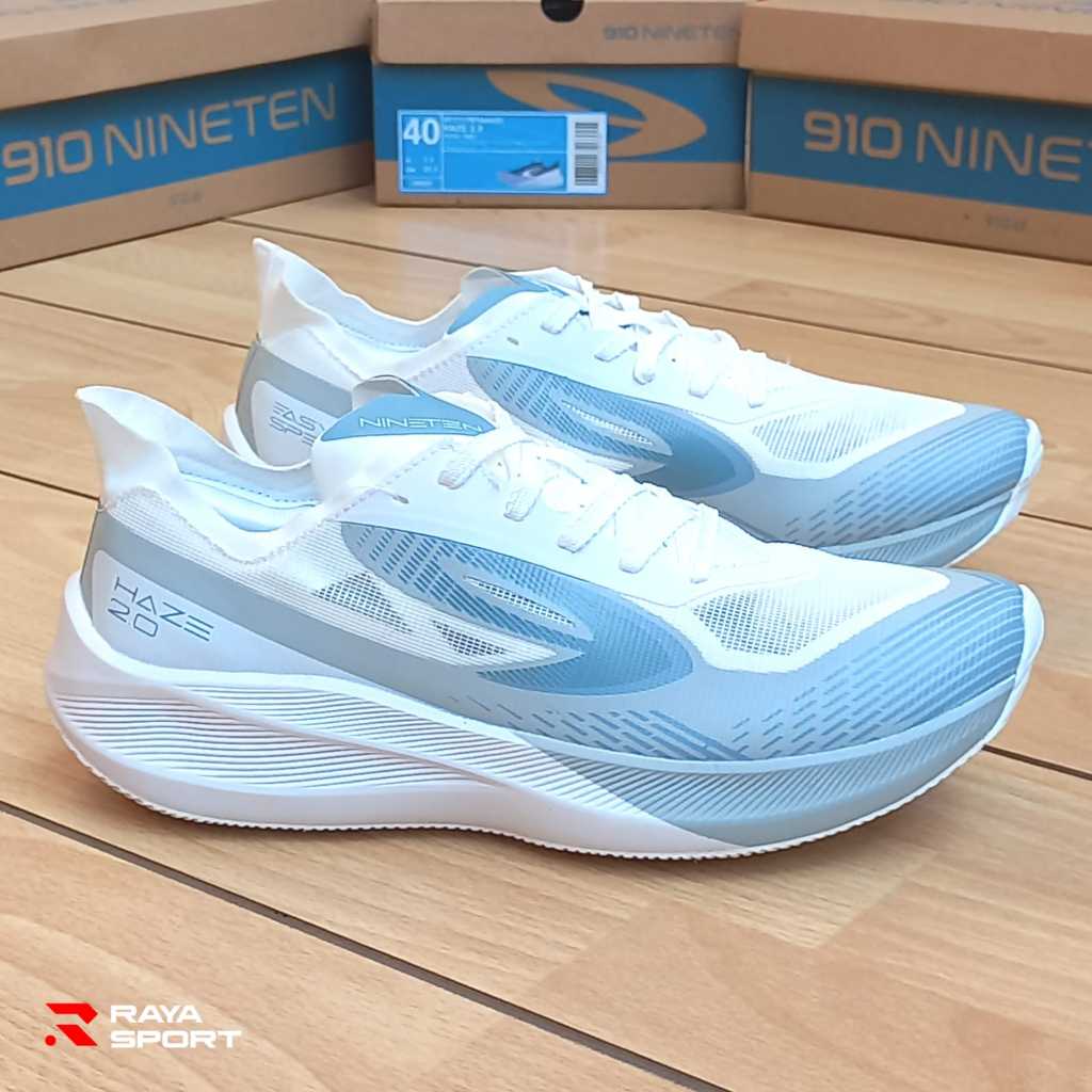 Jual 910 NINETEN HAZE 2.0 PUTIH ABU SEPATU RUNNING LARI ORIGINAL ...