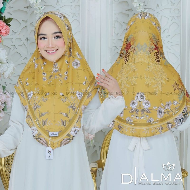Jual JILBAB BERGO PRINTING MOTIF PET NILLAM BY ALSHA HIJAB | Shopee ...