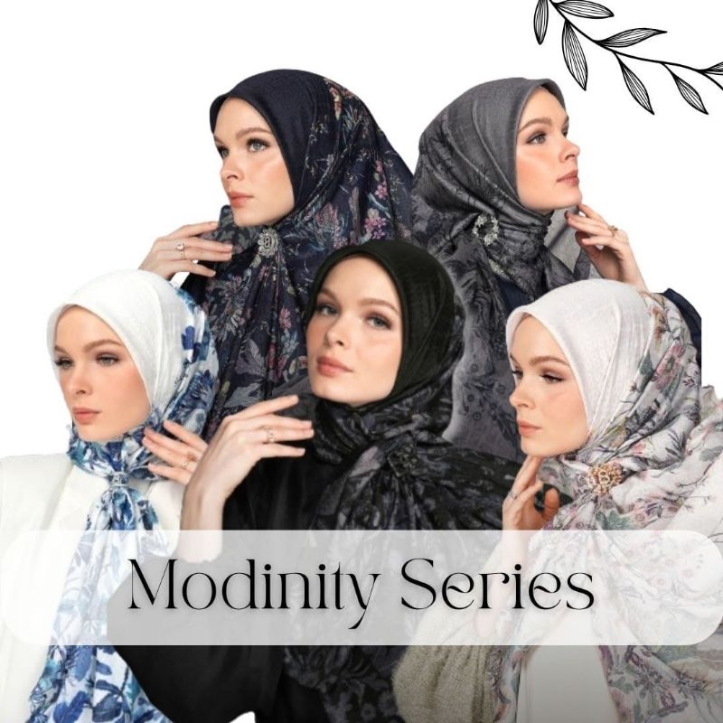 Jual Modinity Series Hijab Voal Premium Lasercut Titik 3 Pin Logam atau ...