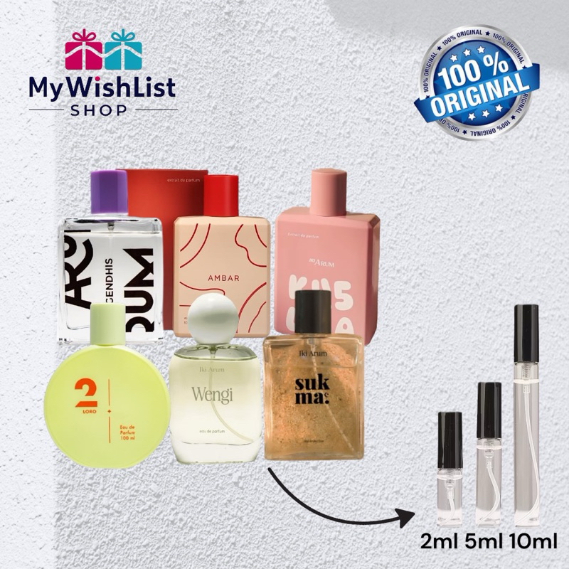 Jual READY DECANT PARUM - IKI ARUM KUSUMA SUKMA AMBAR LORO GENDHIS ...