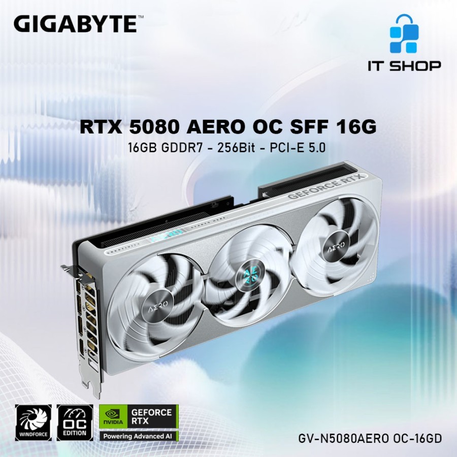 Jual Gigabyte GeForce RTX 5080 AERO OC SFF 16G | Shopee Indonesia