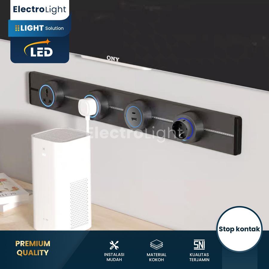 Jual Stop kontak Power outlet kepala socket listrik 220v modern ...
